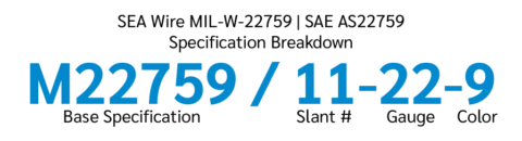 Mil-W-22759 | SAE AS22759 - General Information - SEA Wire and Cable